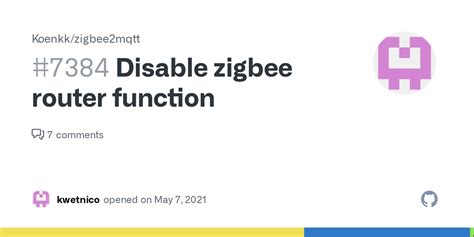 Disable Zigbee Router Function Issue Koenkk Zigbee Mqtt GitHub