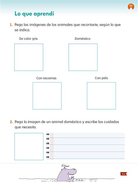 Conocimiento Del Medio Primer Grado 2020 2021 Página 54 De 178