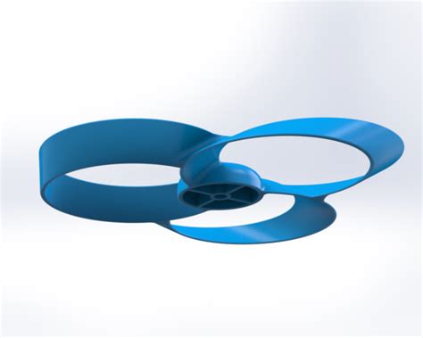 3d Printed Toroidal Propeller By Akshay Venugopal Pinshape