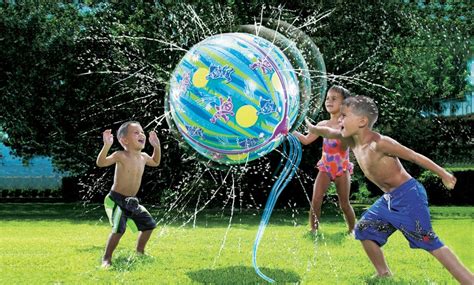 Up To 28 Off Banzai Aqua Splash Beach Ball Groupon