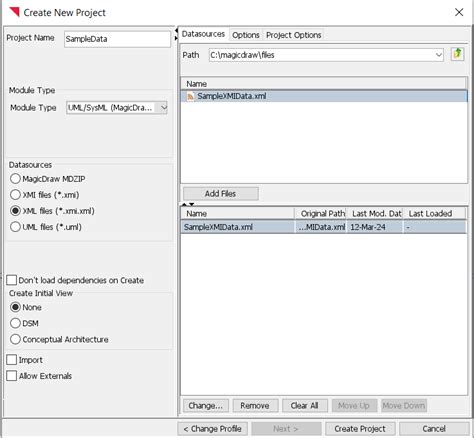 UML SysML Lattix Documentation