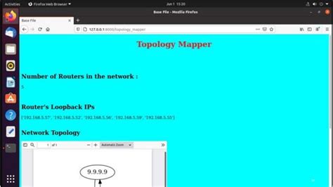 network auto configuration and correction using python pptx