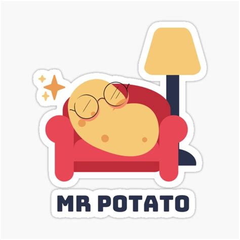 Mr Potato Head Sticker By Ssilky Redbubble