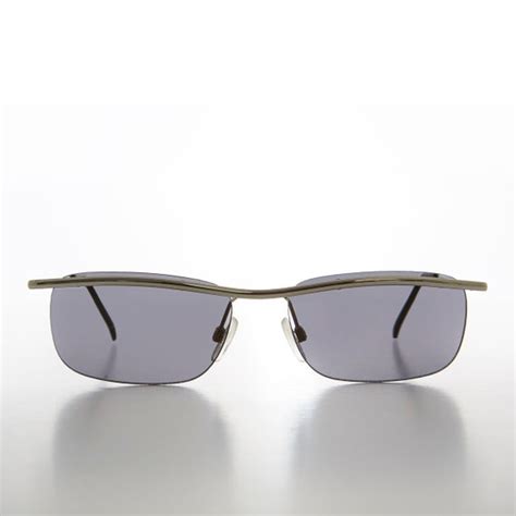 Rimless Y2k Vintage Sunglasses Hyland Gem