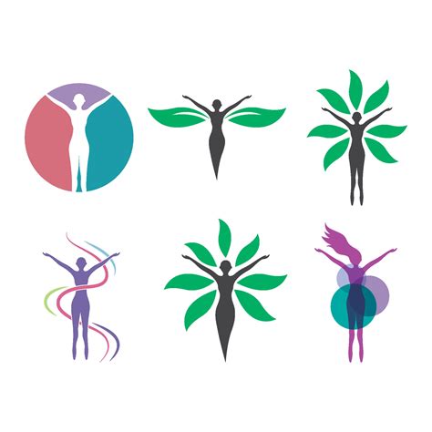 Woman Healthy Logo 34846473 Vector Art At Vecteezy