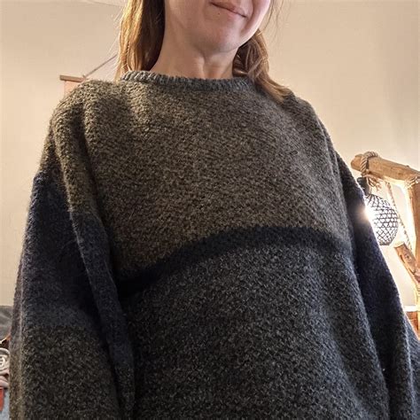 Crunchy Granola Girl Grandpa Sweater Made With Depop