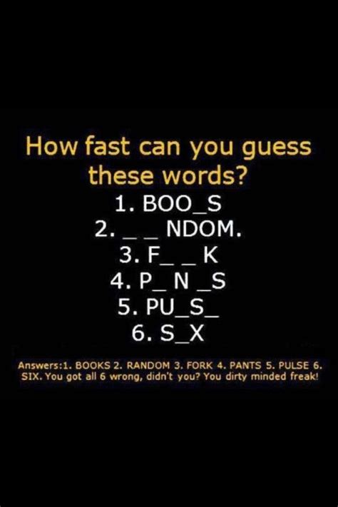 Get Your Mind Out Of The Gutter