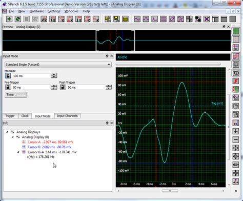 SB6 Cursor SPECTRUM Instrumentation