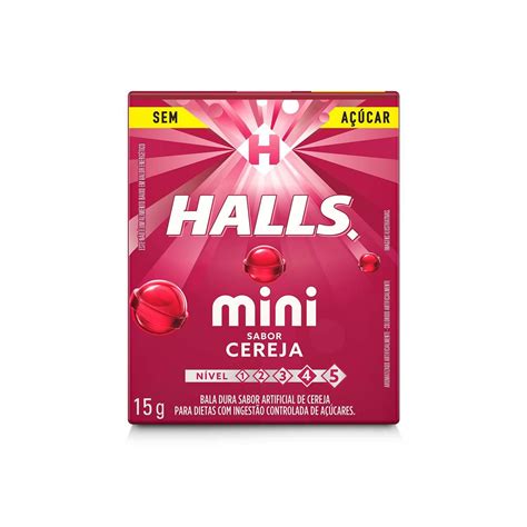 Halls Mini Cereja 15g - Extrafarma