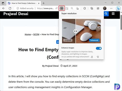 2 Ways To Enabledisable Enhance Images In Microsoft Edge