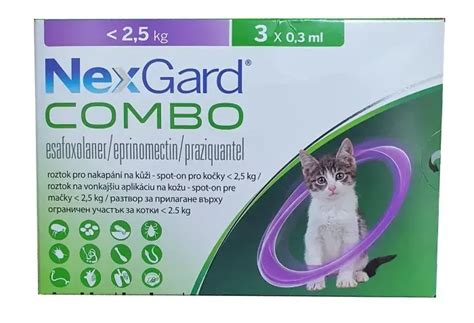 NexGard Combo / Нексгард Комбо разтвор за котки