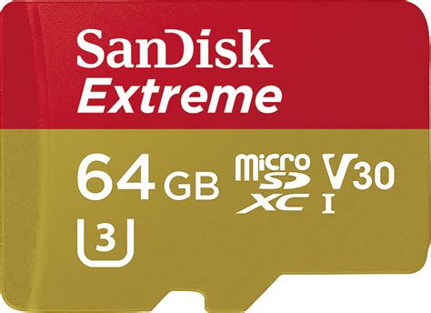 San Disk MICRO SDXC MEMORY CARD SANDISK EXTREME GB
