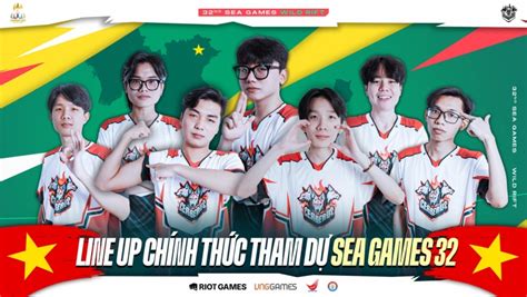 Danh sách đội tuyển LMHT Tốc Chiến Việt Nam dự SEA Games 32