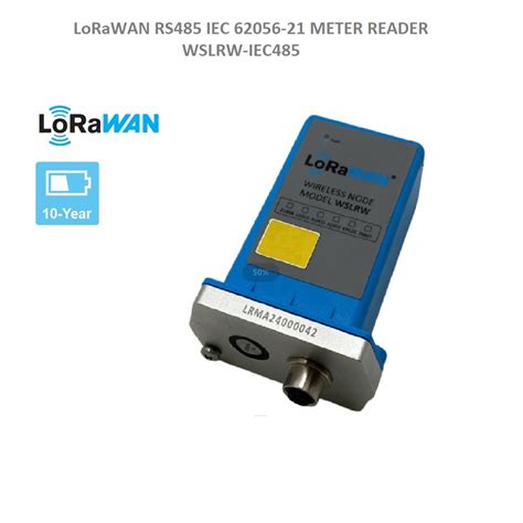 Lorawan Rs485 Iec 62056 21 Meter Reader For Remote Monitoring