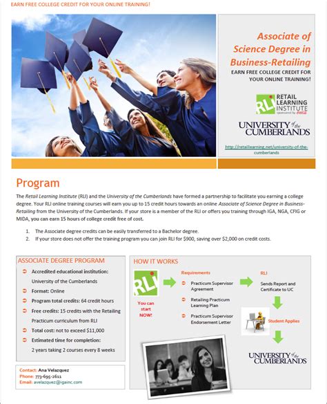 Uc Flyer Retail Learning Institute Supermarket Training Customer Service Compliance E Learning
