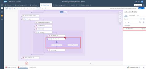 Automate The Extraction Of Order Details In Orders Management Application SAP Tutorials