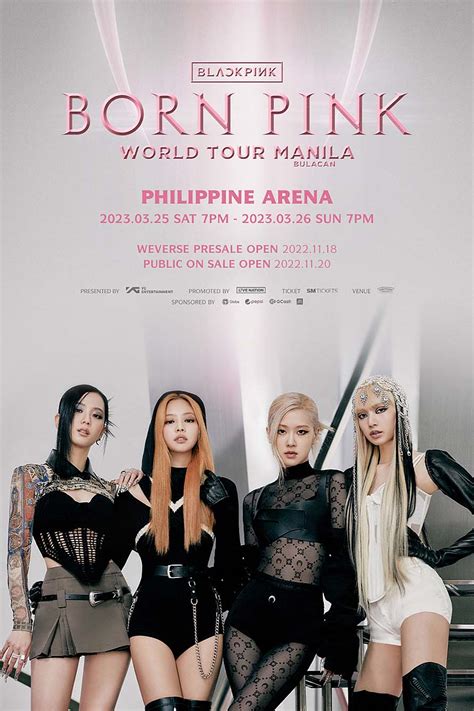 Buy Born Pink World Tour Manila Tickets Via Gcash Megabites