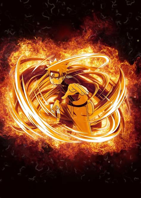 Naruto Poster Print By Rodriquez Mccarthy Displate Anime