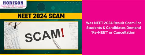 Was NEET 2024 Result Scam Students Demand Re NEET Or Cancellation