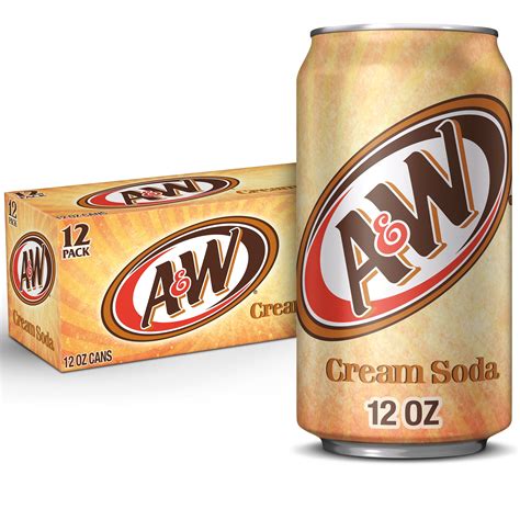 Aandw Cream Soda Can