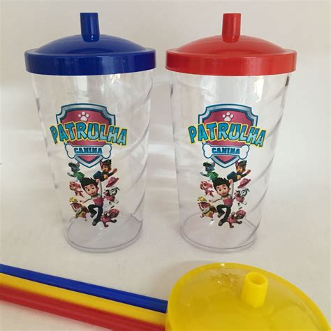 COPOS SHAKE TWISTER ML PERSONALIZADOS TAMPA E CANUDO REINANDO