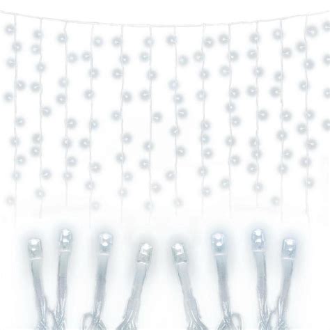 6x3m Christmas Curtain Fairy Lights String 600led Party Wedding Cw