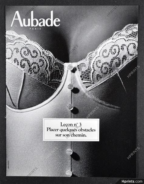 Aubade 1993 Leçon N°3 — Advertisement