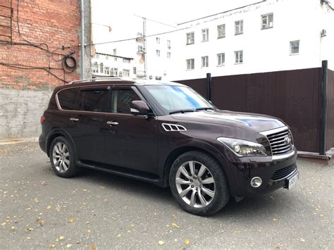 Купить б/у Infiniti QX56 II 5.6 AT (405 л.с.) 4WD бензин автомат в ...
