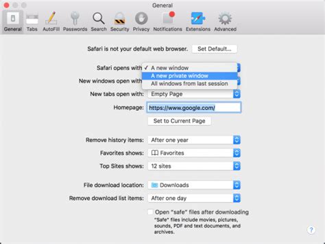How To Open A New Private Window In Safari For Mac