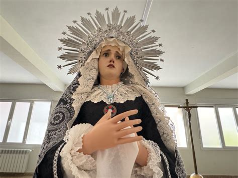 La Virgen De La Semana Santa Vitoriana Se Pone Guapa