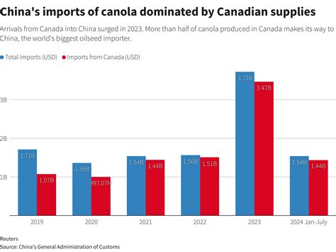 China Hits Canada With Anti Dumping Probe On Canola Imports Ottawa