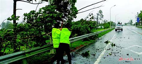 及时消除台风影响 强化道路交通管理 兴化日报