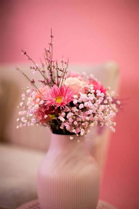 Retro Pink Table Decoration By Emma Jane Floral Design Pink Table