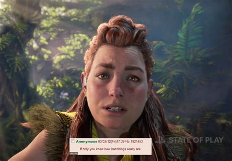If Only You Knew How Bad Things Really Are Aloy Horizon Zero Dawn