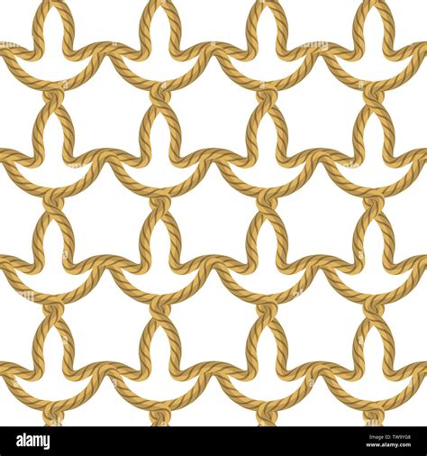 Rope Seamless Pattern Stock Vector Image And Art Alamy