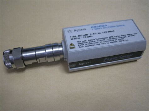 Agilent E A MHz GHz Average Power Sensor For Sale Online EBay