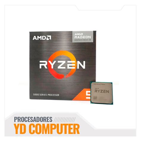 Procesador Amd Ryzen 5 5600g 390 44ghz 16mb 6 Core Am4 7nm 65w