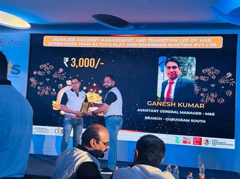 Ganesh Kumar On Linkedin Achievement In My Carrier Dtssquess Trident Group