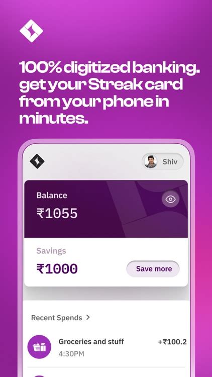 Streak Card For Teens By Pockvue Solutions Private Limited