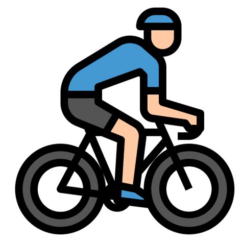Cycling Aphiradee Monkik Lineal Color Icon