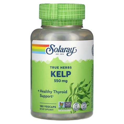 【楽天市場】【point20倍★523 2000~527 159】solaray ケルプ 【 Iherb アイハーブ 公式 】 ソラ