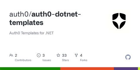 GitHub Auth0 Auth0 Dotnet Templates Auth0 Templates For NET
