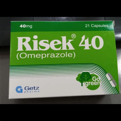 Risek 40mg Capsule — Buy Online Uses Side Effect Price In