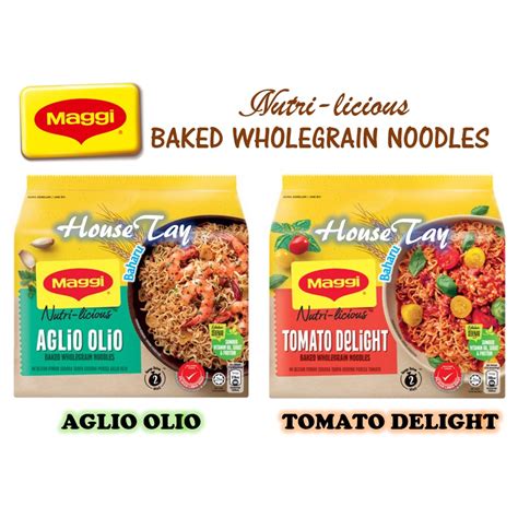 MAGGI NUTRI LICIOUS AGLIO OLIO X G TOMATO DELIGHT X G Shopee Malaysia