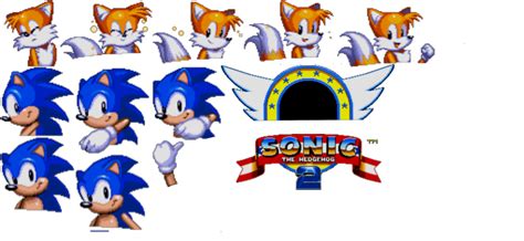 Sonic 1 Title Card Sprites