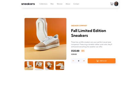 Frontend Mentor Ecommerce Product Page Built With Css Coding