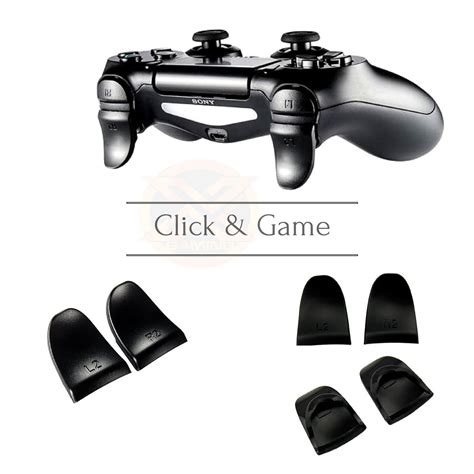 Ps4 Controller Trigger Extenders Trigger R2 L2 Allungati Per Playstation 4 Ebay