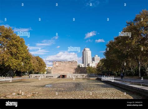 Spain Madrid Debod Temple Stock Photo Alamy