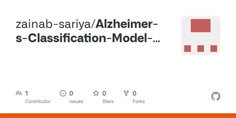Github Zainab Sariya Alzheimer S Classification Model From Mri Images