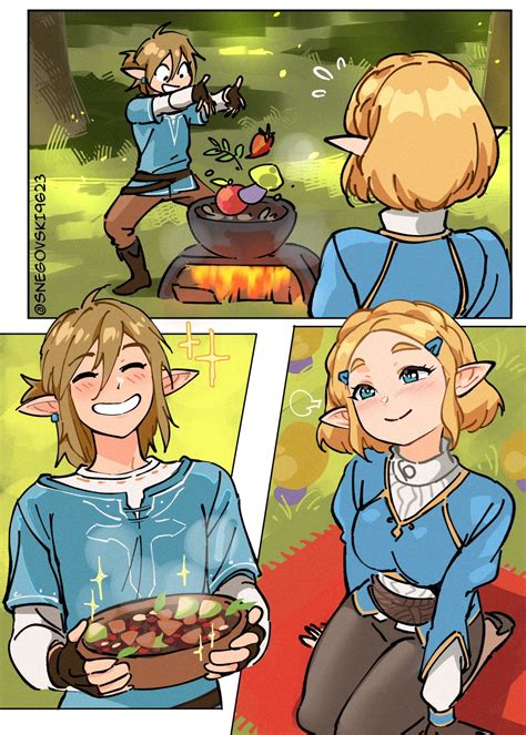 Link Cooking Fanart Legend Of Zelda Comics Zelda Cooking Zelda Fanart